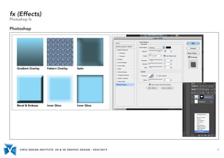 VDIS10019 2D & 3D Graphic Design - Basic Software Skills for 3D ...