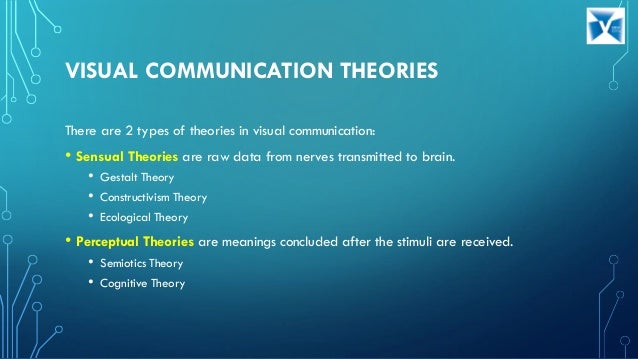 Lecture 3 - Visual Communication Theories