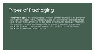Lecture 5 - Packaging Materials and Labelling | PDF
