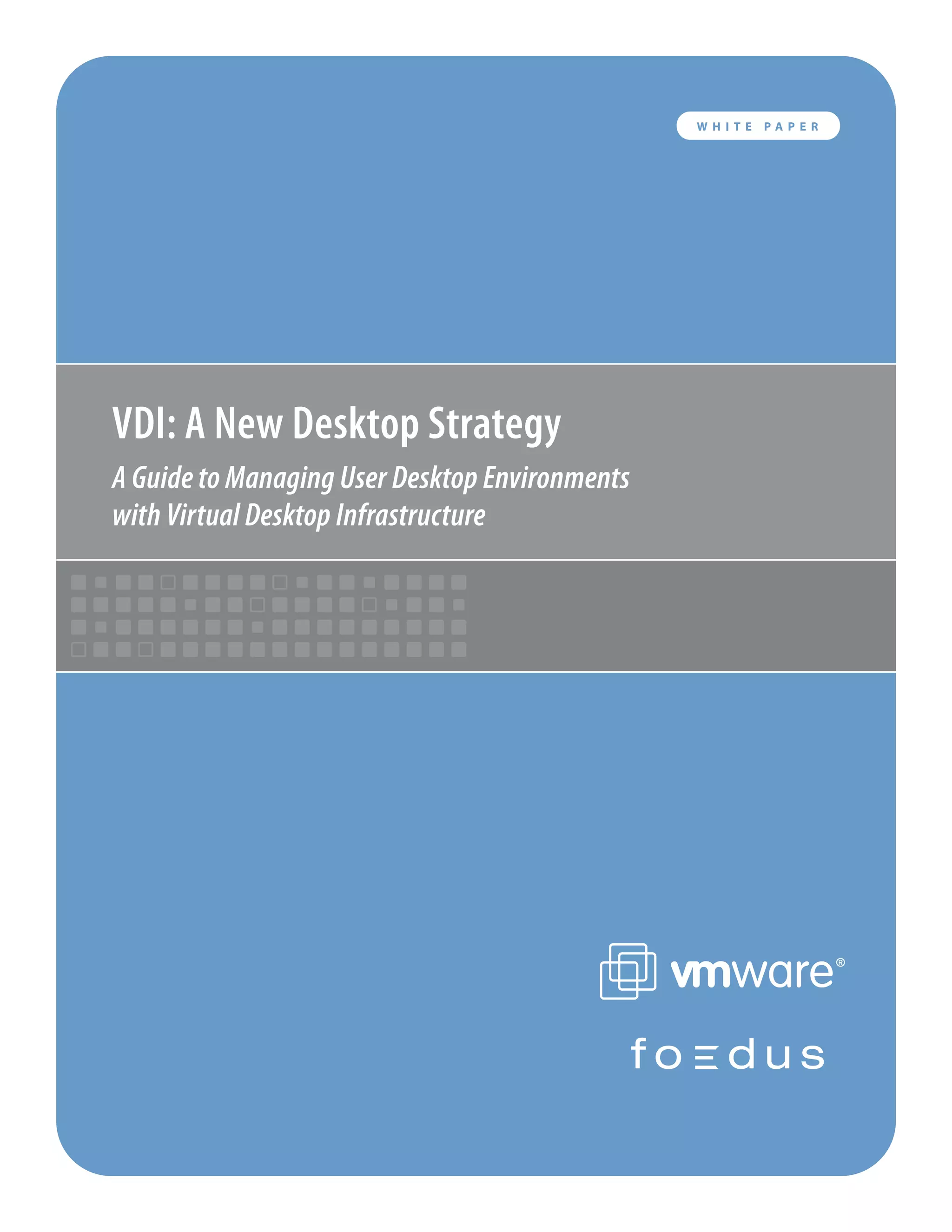 Vdi strategy | PDF | Desktops | Computing