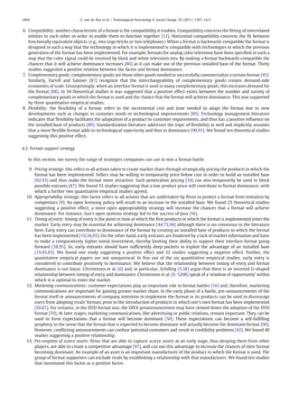 Factors for winning interface format battles: A review and synthesis of the literature | PDF