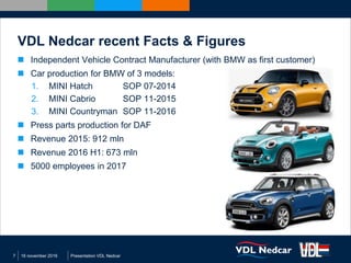 Plannen en forecasten bij VDL Nedcar | PPTX