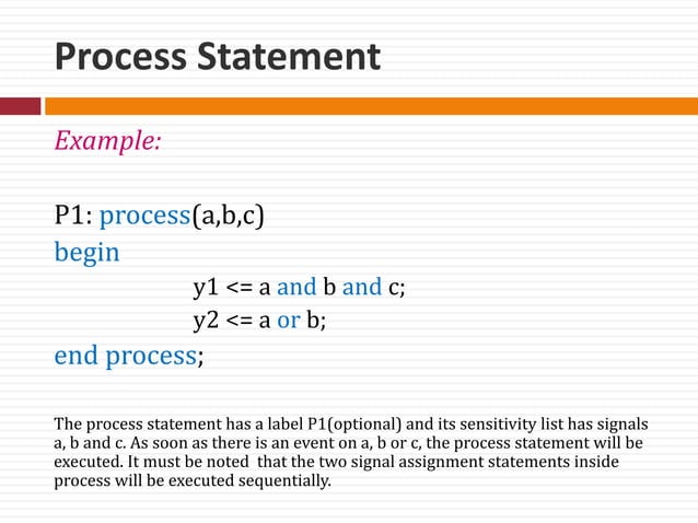 VHDL Behavioral Description | PPTX | Programming Languages | Computing