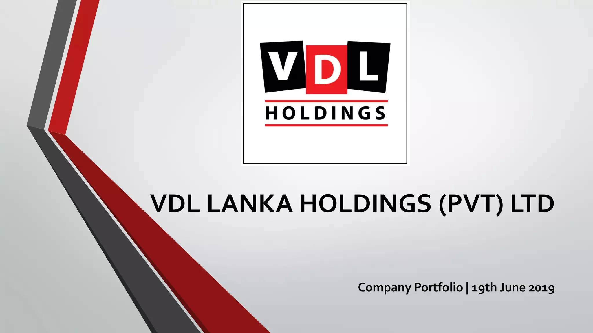 Company Profile of VDL Lanka Holdings (Pvt) Ltd. | PDF
