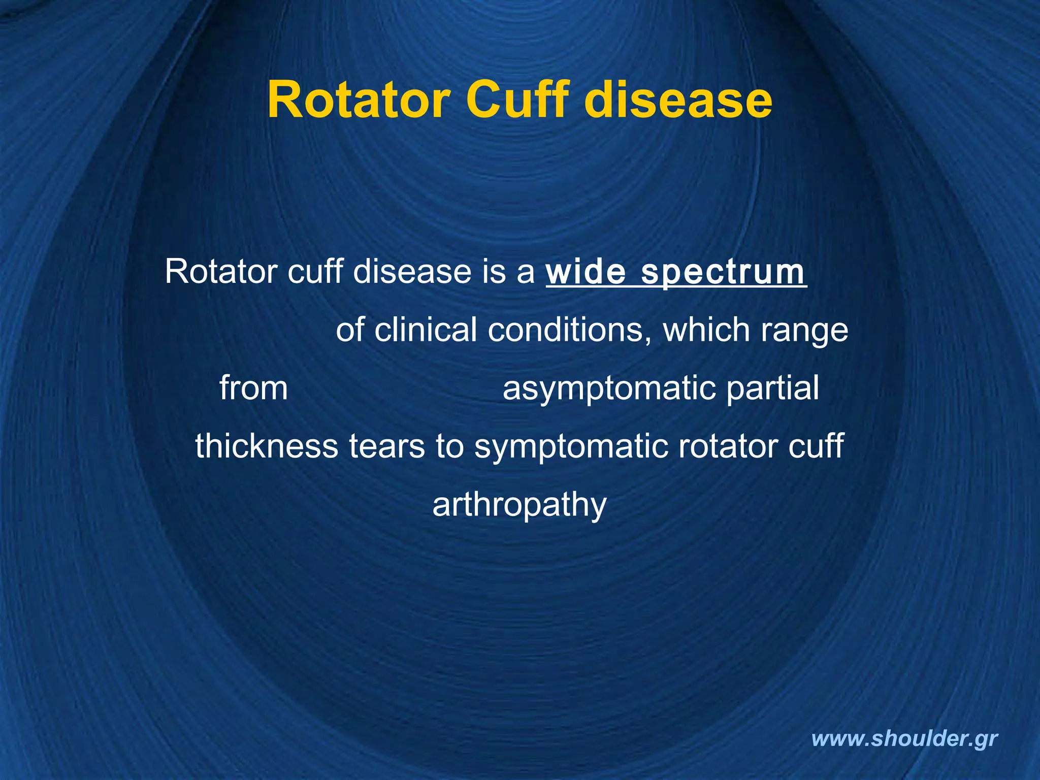 Rotator cuff 2008 final | PPT