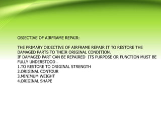 Airframe-maintenance-and-repair | PPT