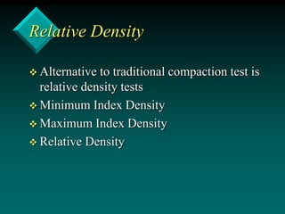 relatif density | PPT