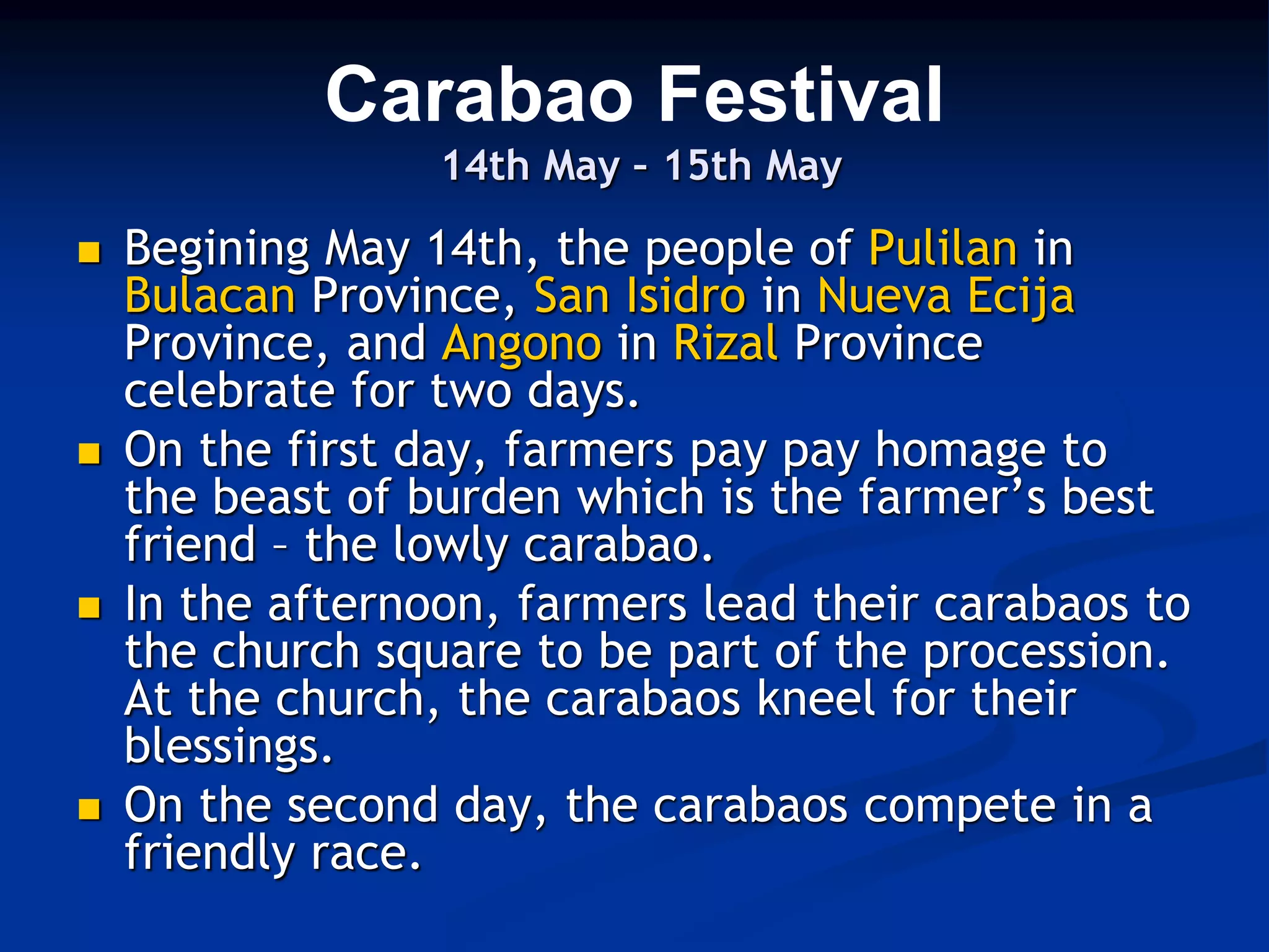 Philippine Festivals-Grade 9 | PPT