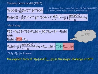 density- functional theorydensity- functional theory | PPT