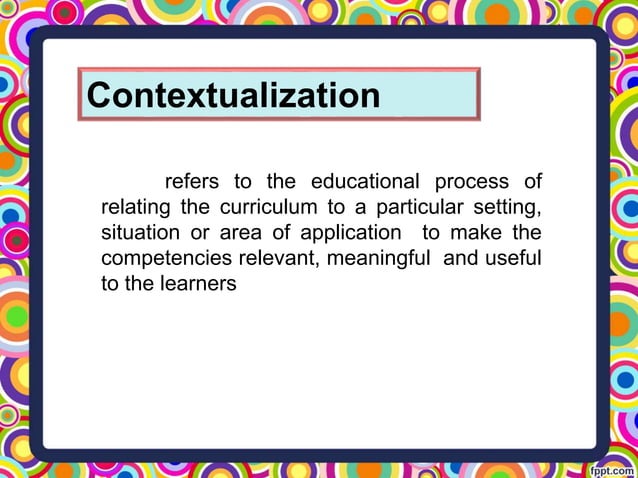 contextualization-and-localization.ppt | Education