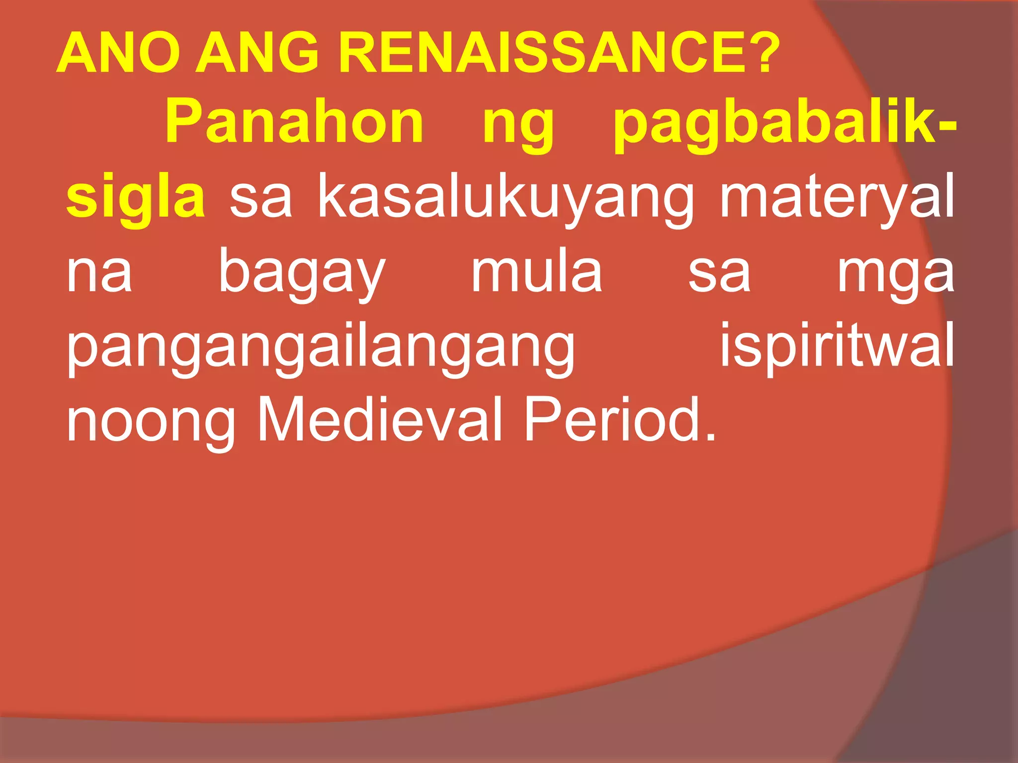 Renaissance Filipino | PPT