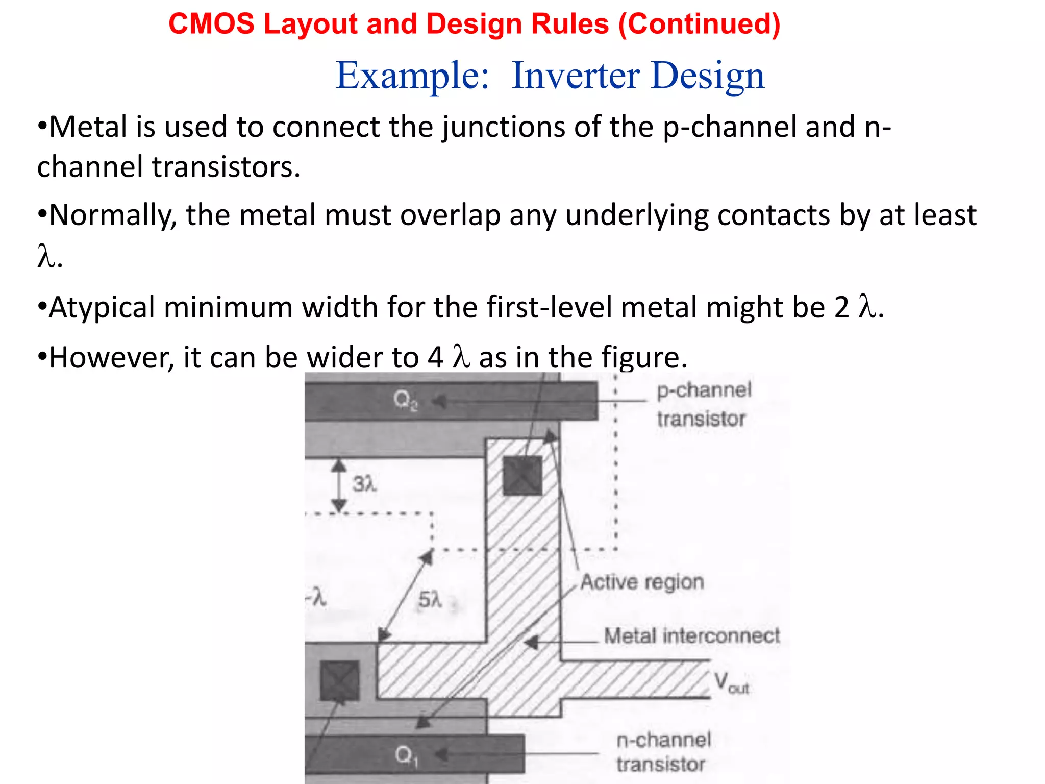 CMOS Layout | PPTX | Computer Networking | Computing