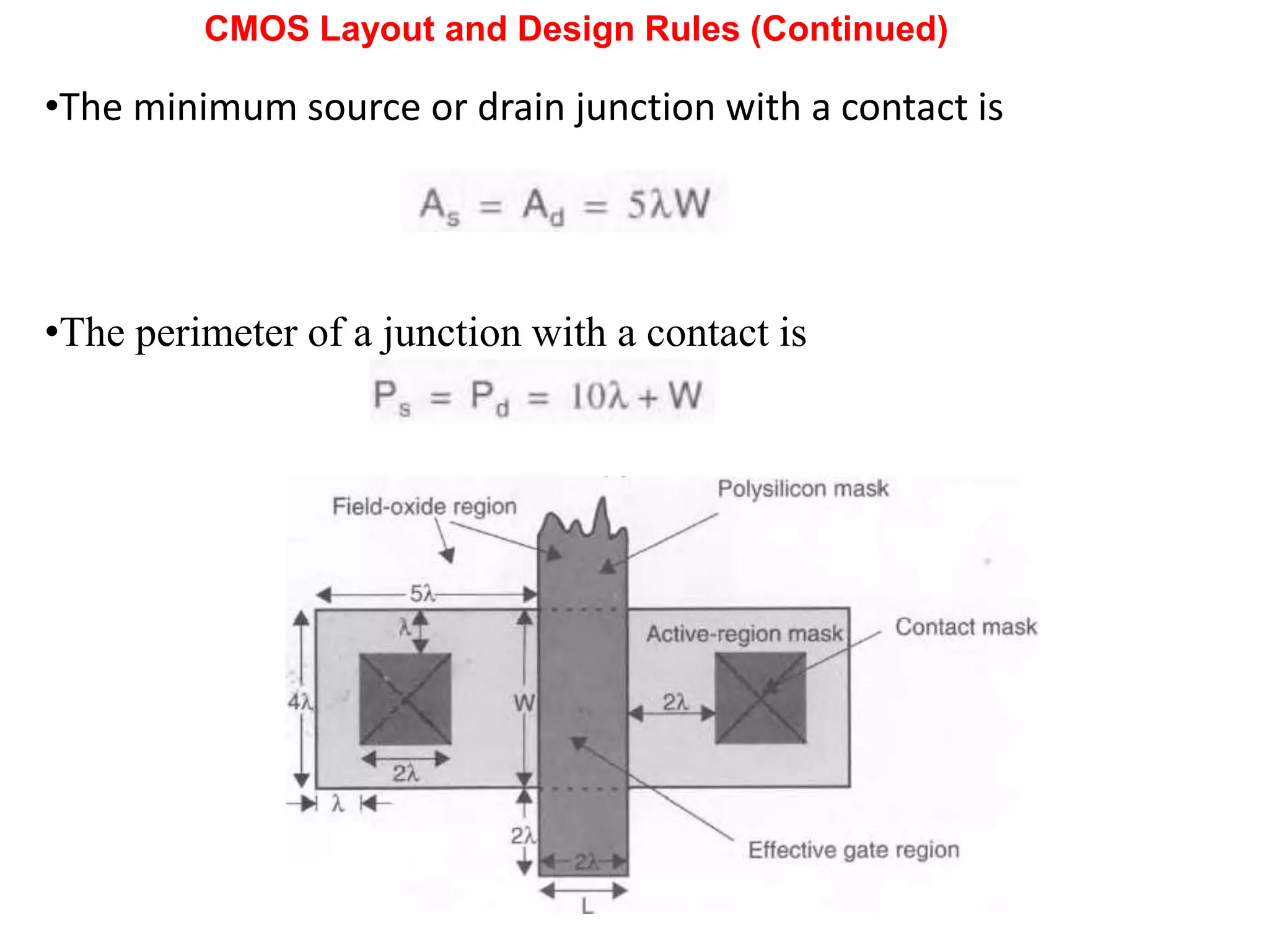 CMOS Layout | PPTX