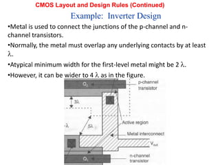 CMOS Layout | PPTX