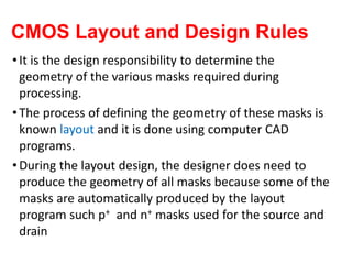 CMOS Layout | PPTX