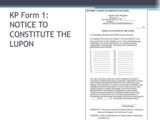 Katarungang Pambarangay IRR | PPTX