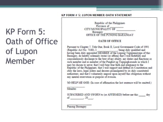 Katarungang Pambarangay IRR | PPTX