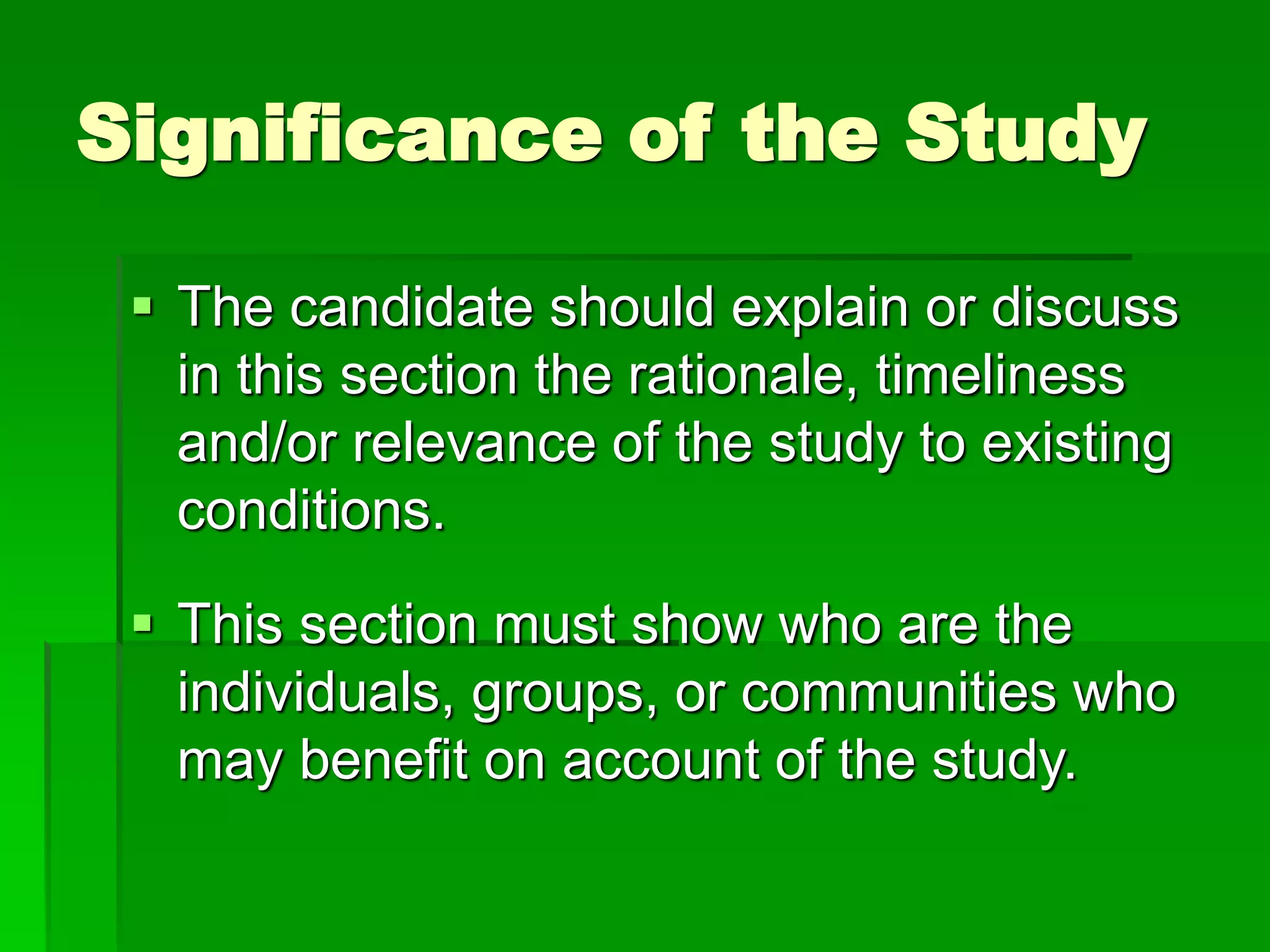 Thesis Writing Chapter 1 | PPT