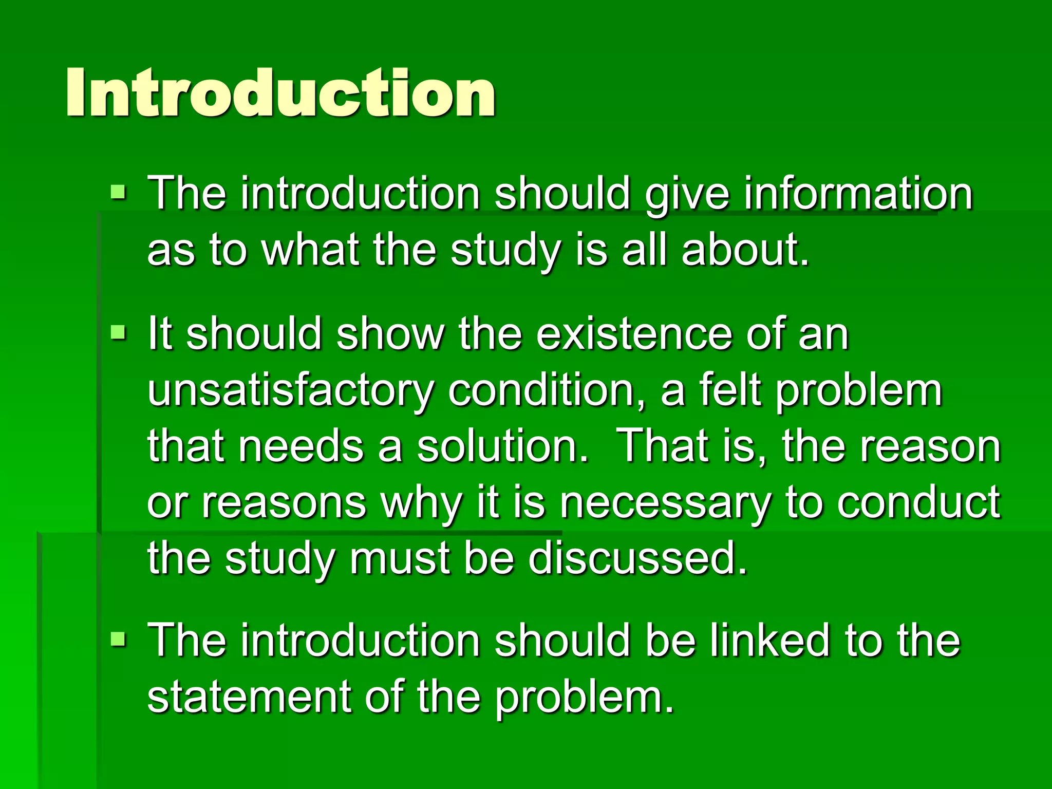 Thesis Writing Chapter 1 | PPT
