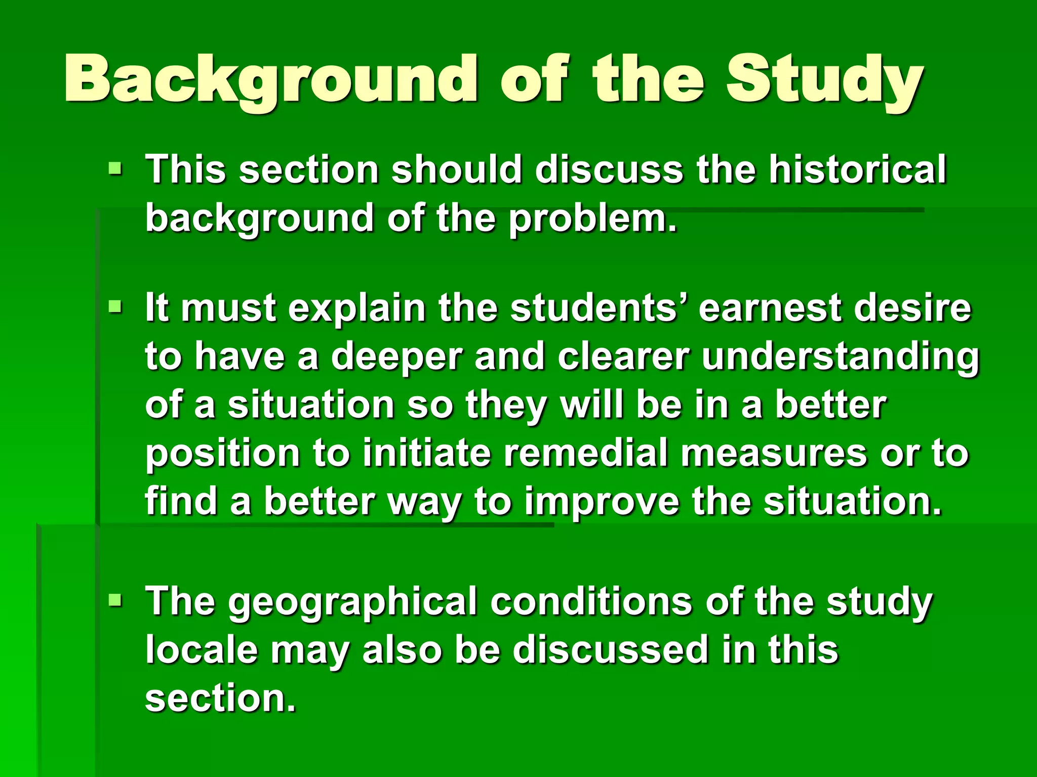 Thesis Writing Chapter 1 | PPT
