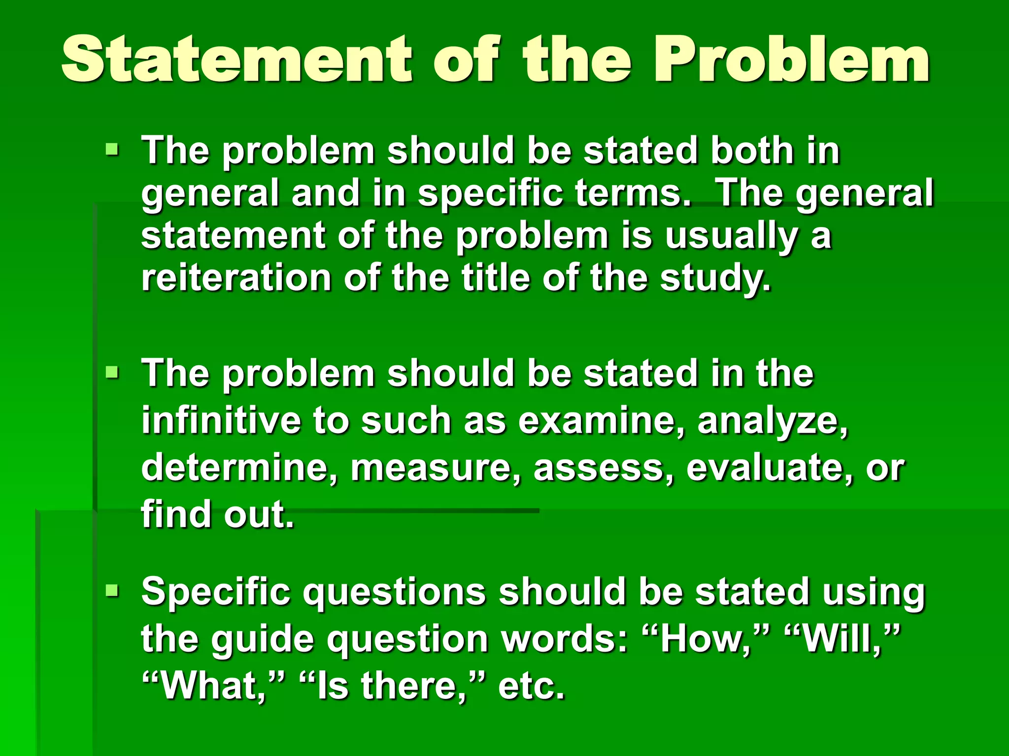 Thesis Writing Chapter 1 | PPT