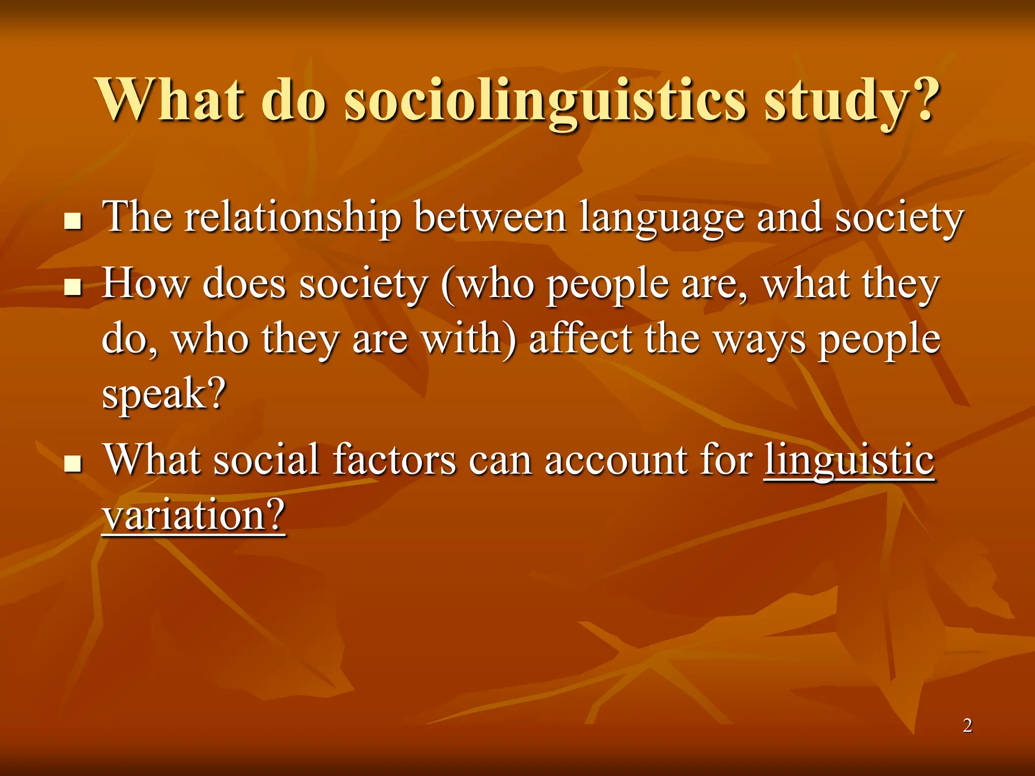 Introduction-to-sociolinguistics | PPT
