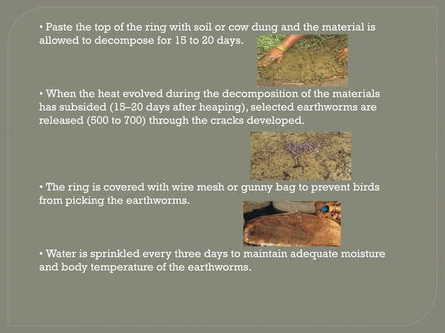 vermicompost preparation procedure in ethiopia | PPTX