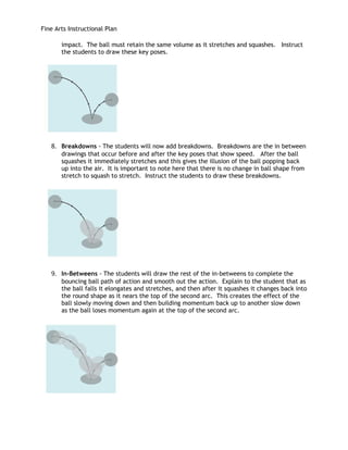 Basic Animation- Bouncing Ball Animation | DOCX