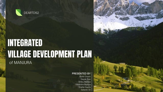 Village Development Plan | PDF