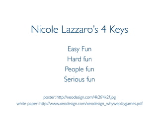 Elements for the Theory of Fun | PDF