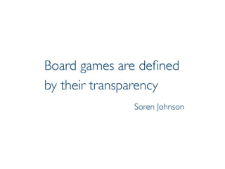 Transparency in Game Mechanics | PPT