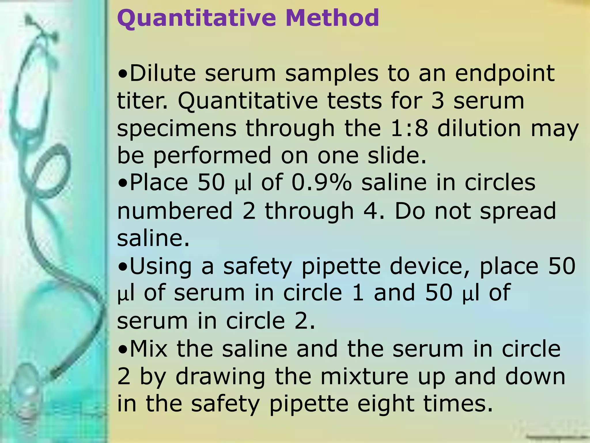 VDRL Test for Syphilis | PPTX
