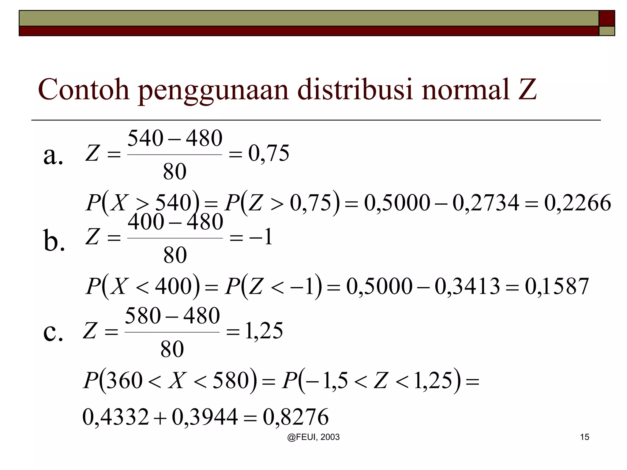 Distribusi normal | PPTX