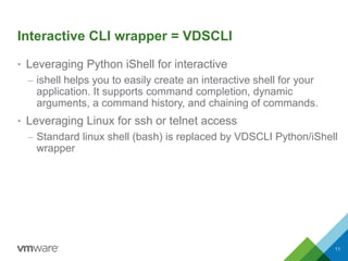 CLI for VMware Distributed Switch (Community project) | PPT