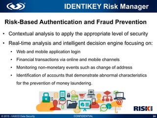 VASCO Investor Presentation - July 29, 2015 | PPT