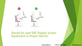 VDU/DSE Workstation Assessor Training | PPTX