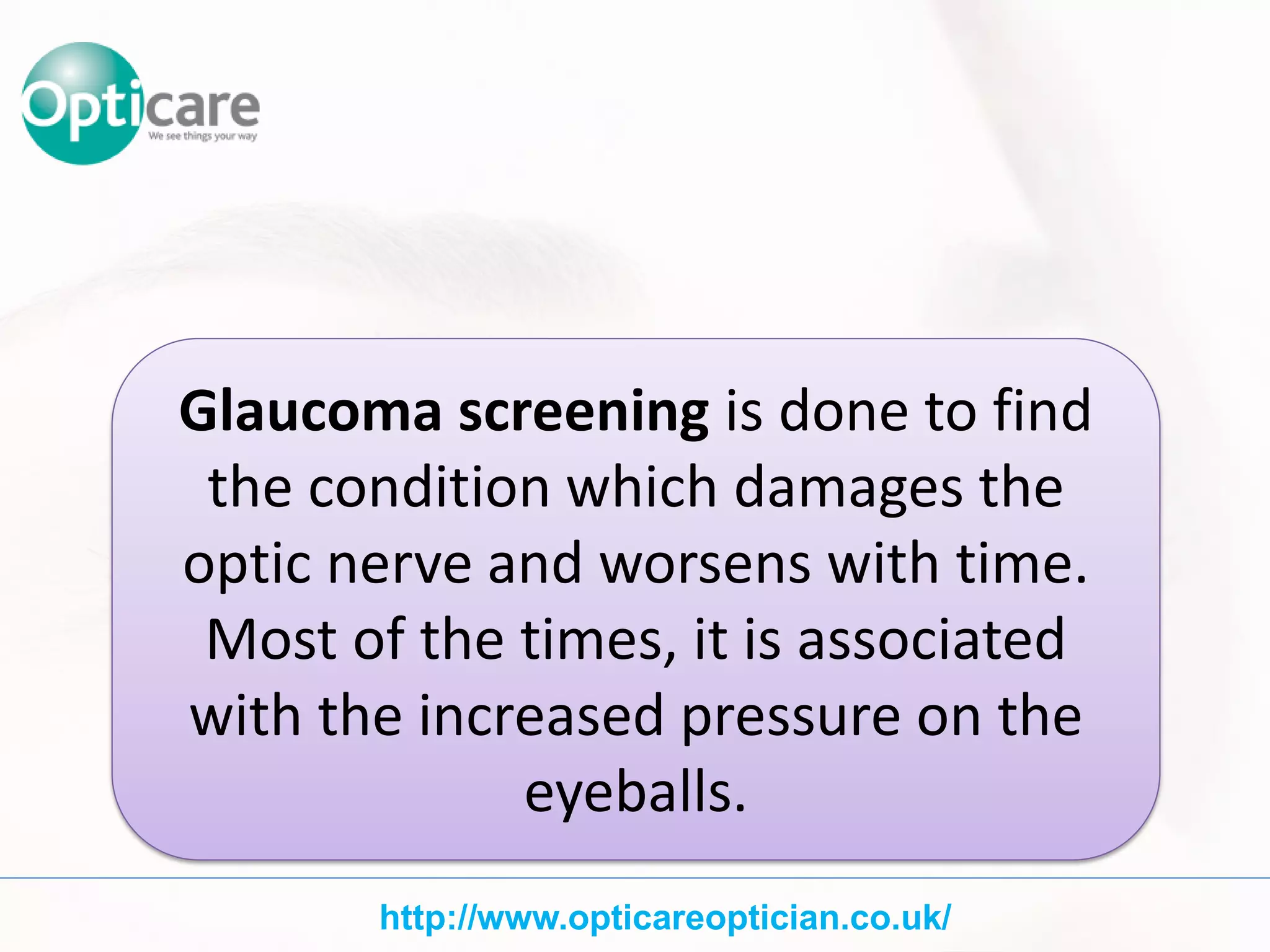VDU Eye Check in UK | PPT