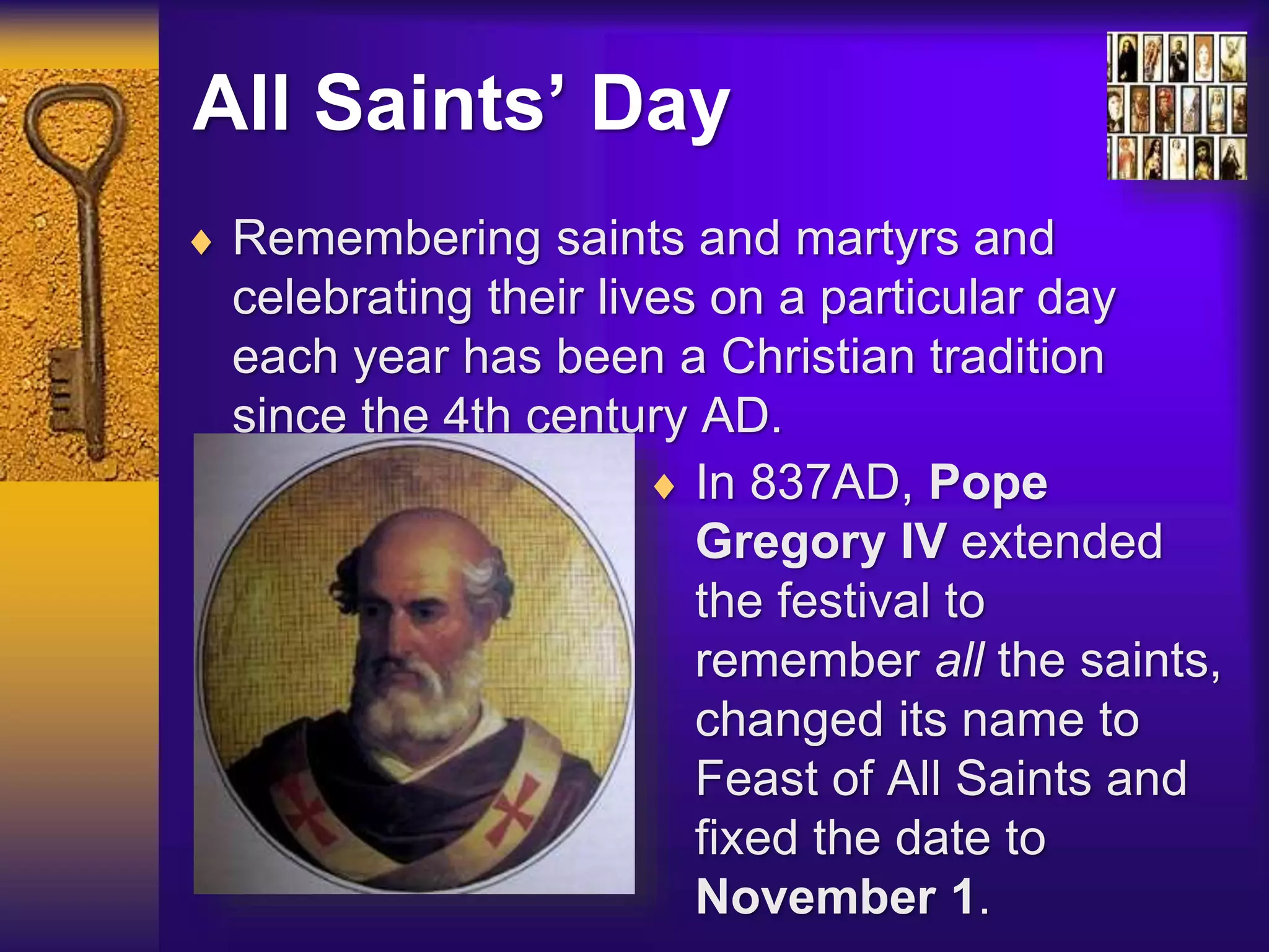 VE-CL 9 and IV - All Saints' and All Souls' Day Mini Catechesis | PPTX