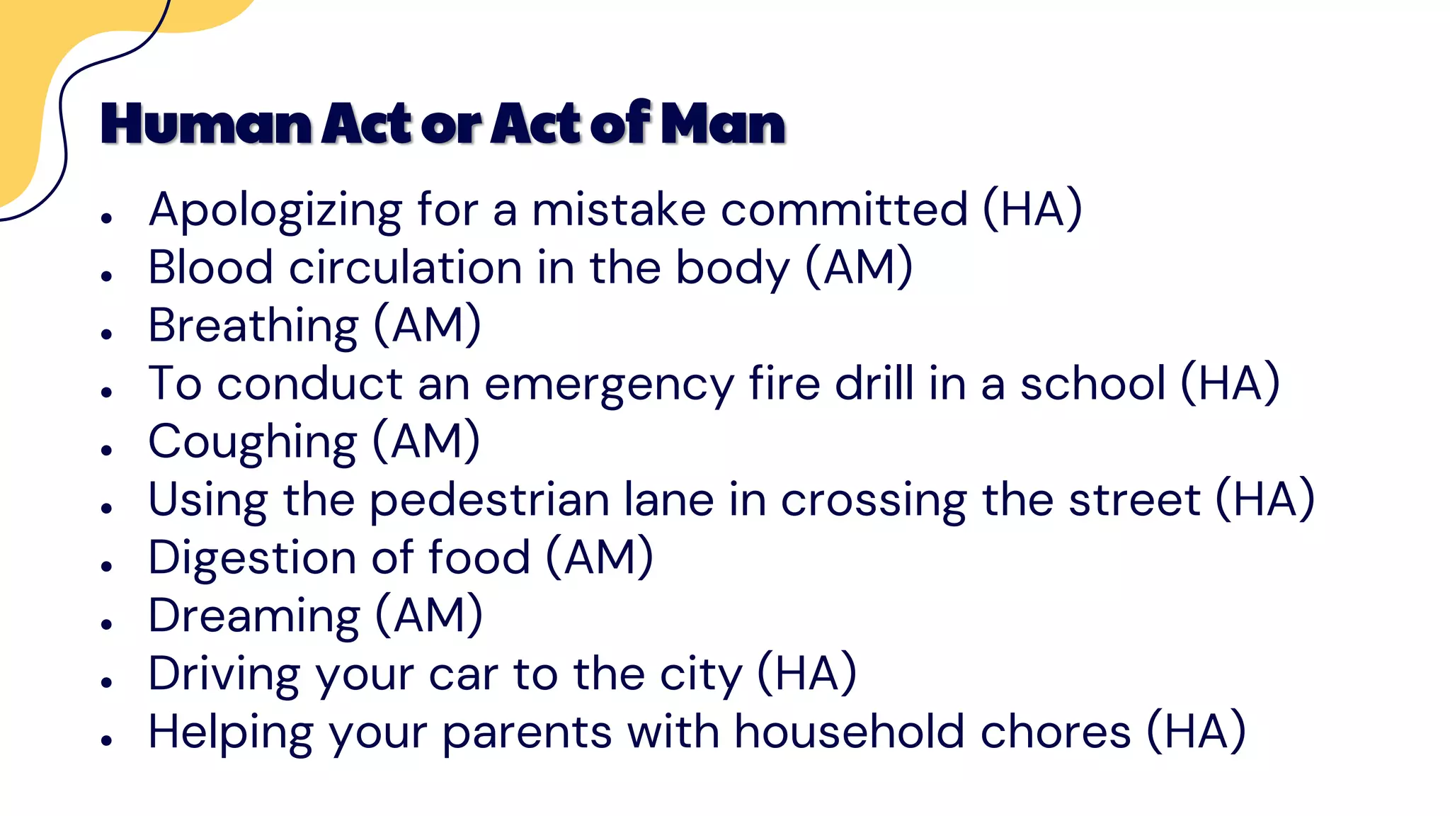 VE 10 Q2 Topic 1 We Understand Human Acts And Their Significance (Human ...