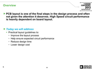 High Speed and RF Design Considerations - VE2013 | PDF