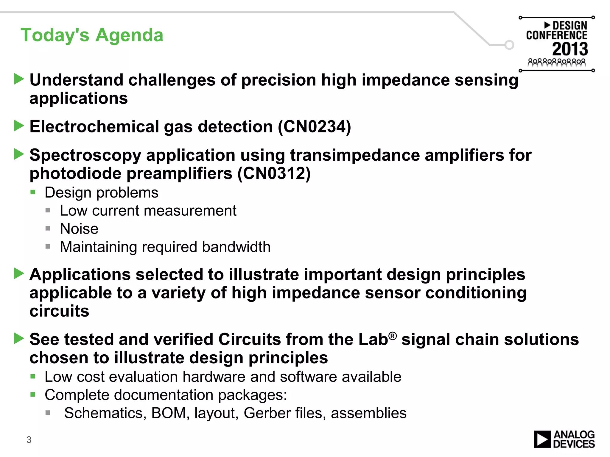 Instrumentation: Liquid and Gas Sensing - VE2013 | PPT