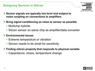 Sensors for Low Level Signal Acquisition - VE2013 | PDF