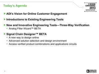 Signal Chain Designer: A New Way to Design Online - VE2013 | PDF