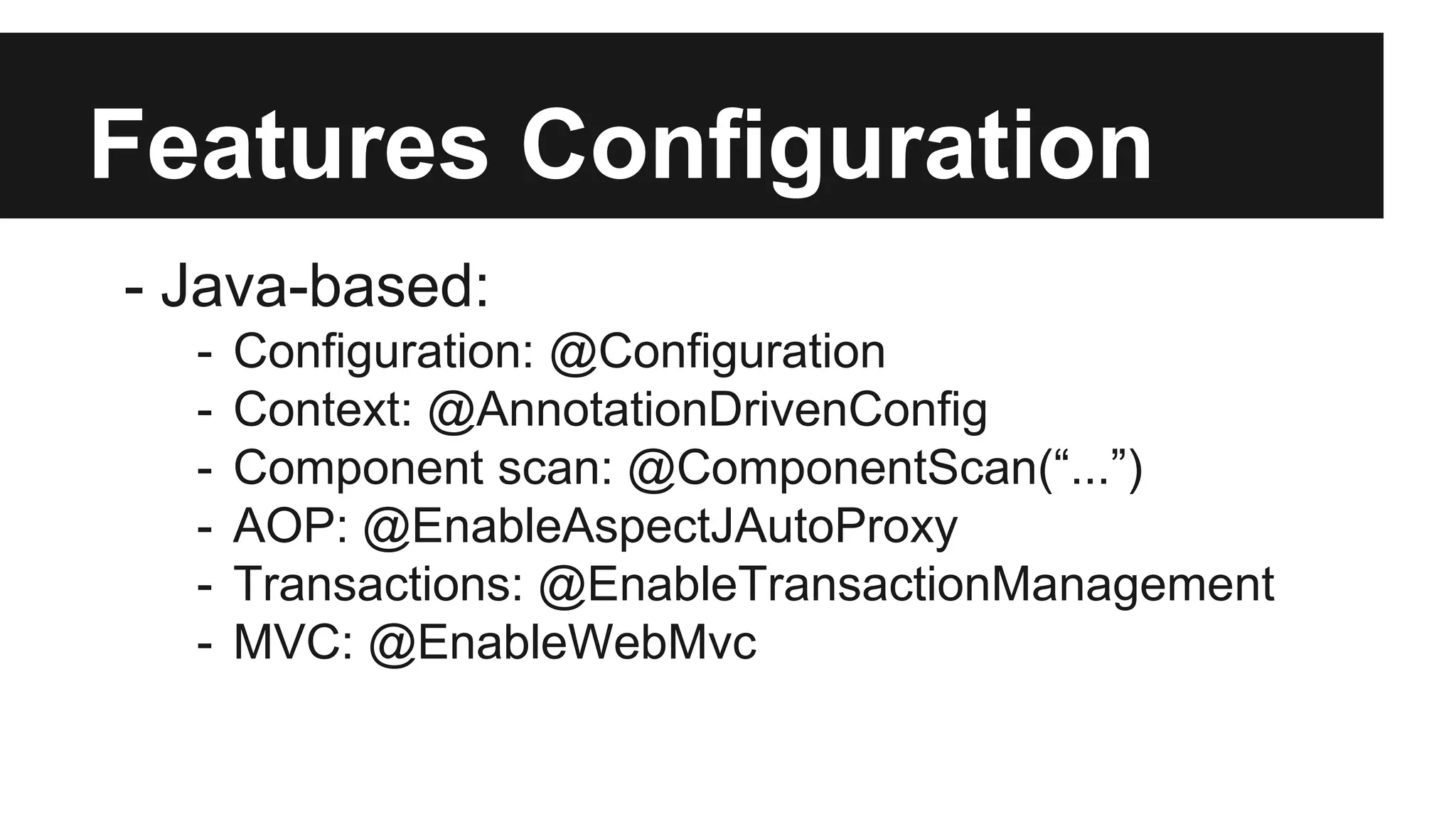 Spring Framework Essentials | PPTX
