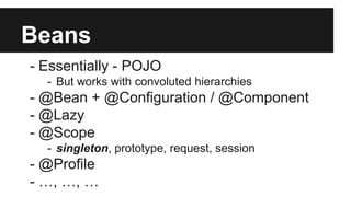 Spring Framework Essentials | PPTX