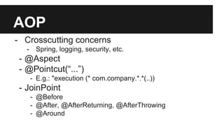 Spring Framework Essentials | PPTX