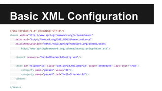 Spring Framework Essentials | PPTX