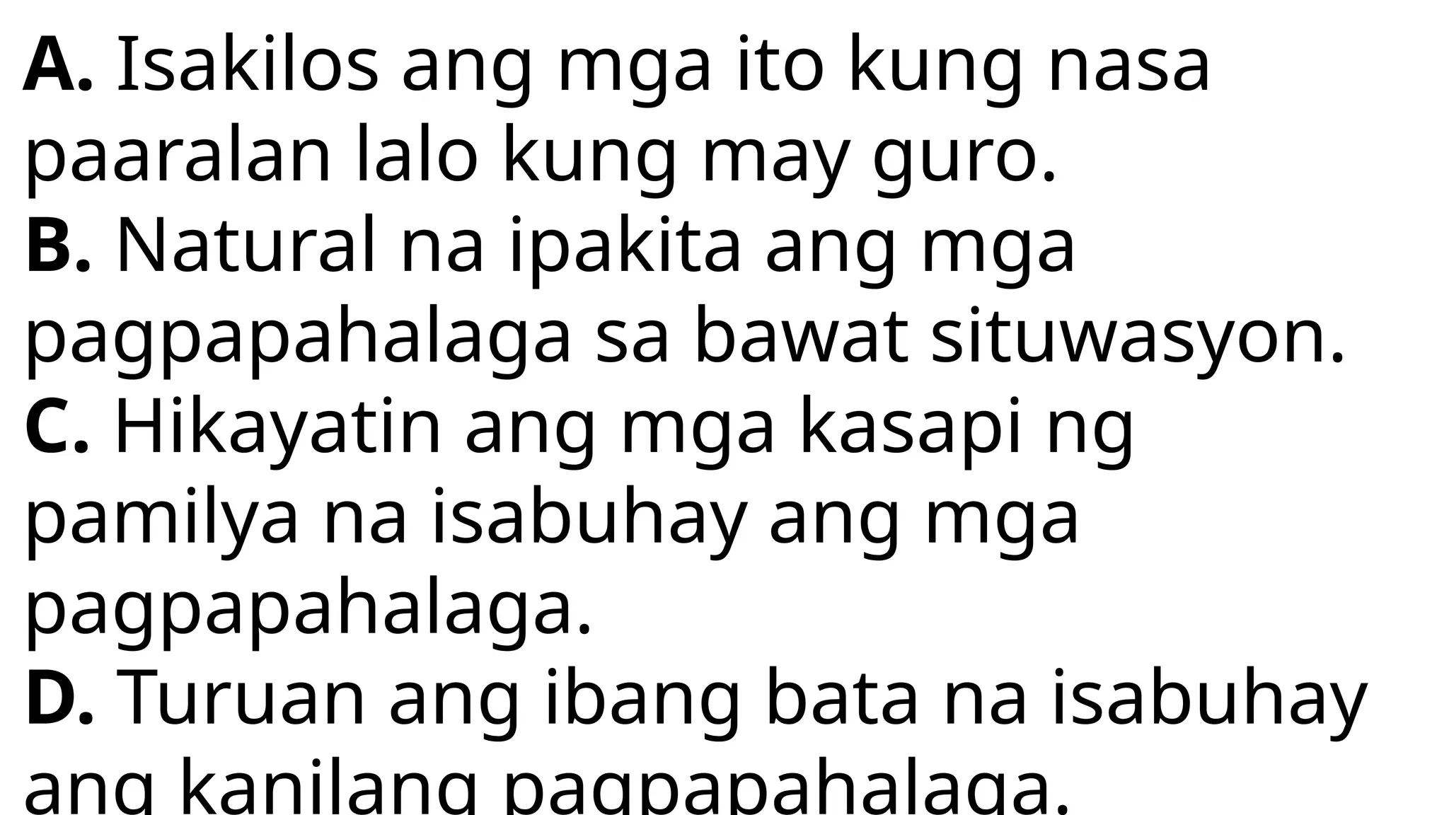 VE7-Q2-W1.pptxPamilya bilang sandigan ng Pagpapahalaga | PPTX