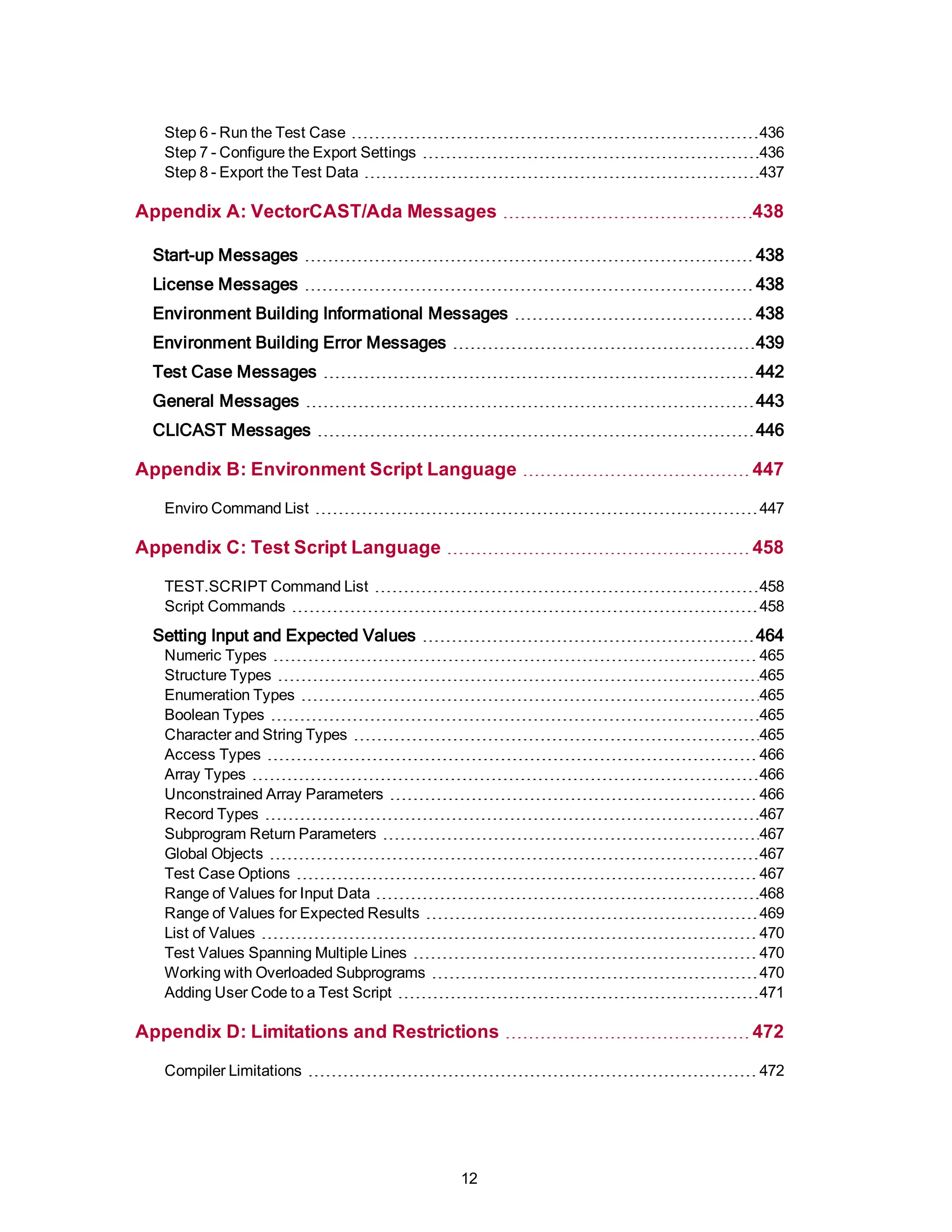 User guide of VectorCast 2024 ADA testing tool for safety critical ...