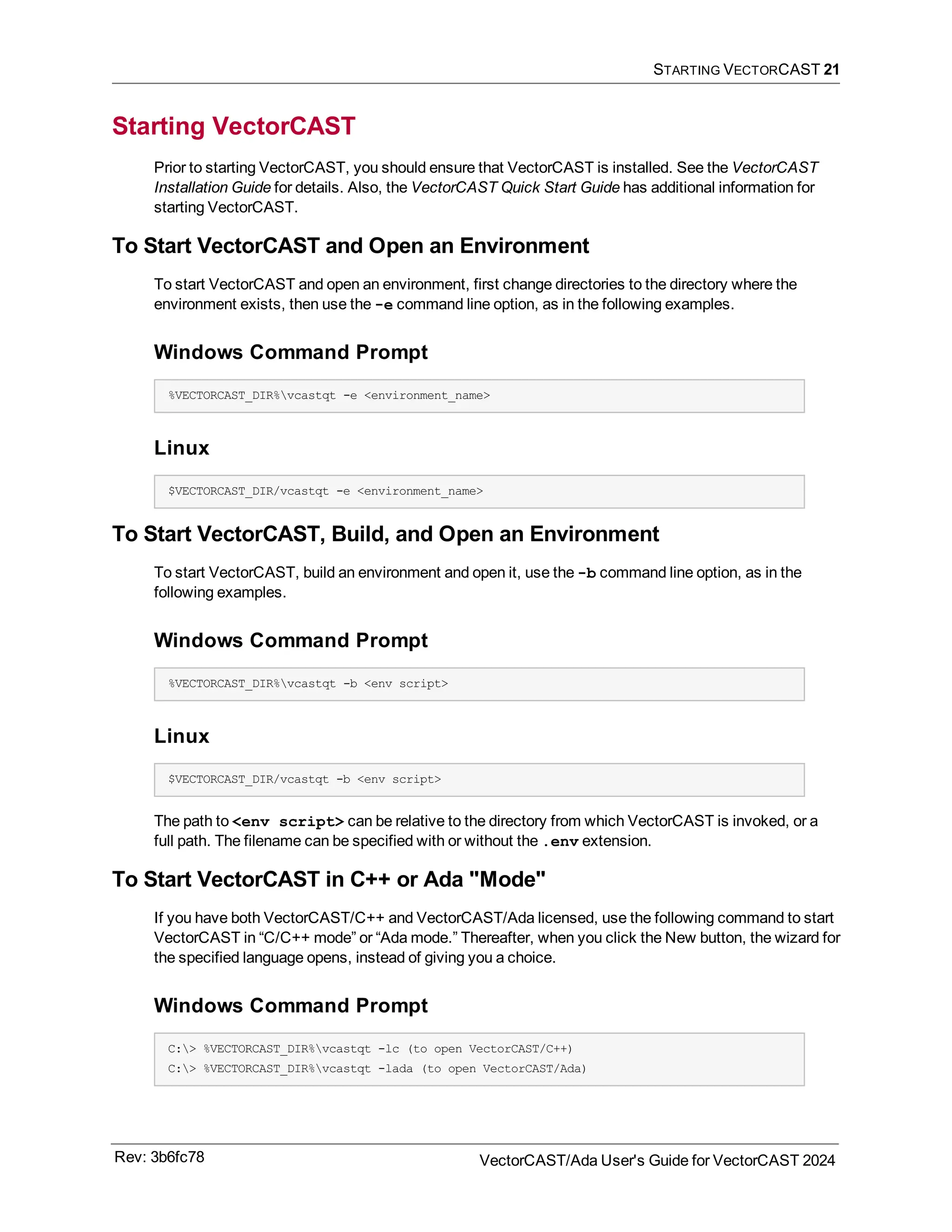 User guide of VectorCast 2024 ADA testing tool for safety critical ...